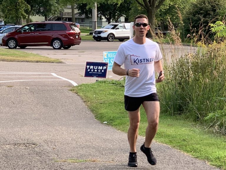 Tyler Kistner runs 100 miles through Second District because 'every ...
