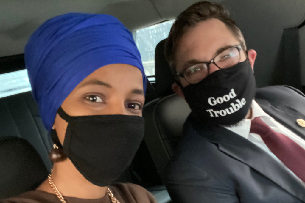 More than half of Omar's campaign spending went to husband's firm