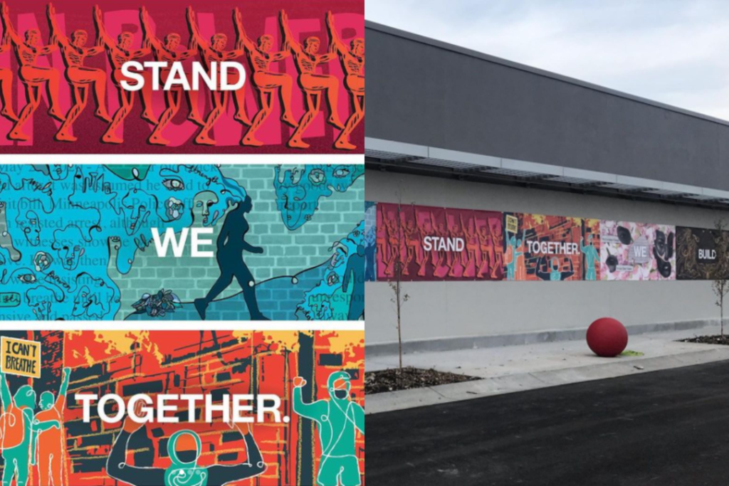 Minneapolis Target burned by rioters now displays mural celebrating arson