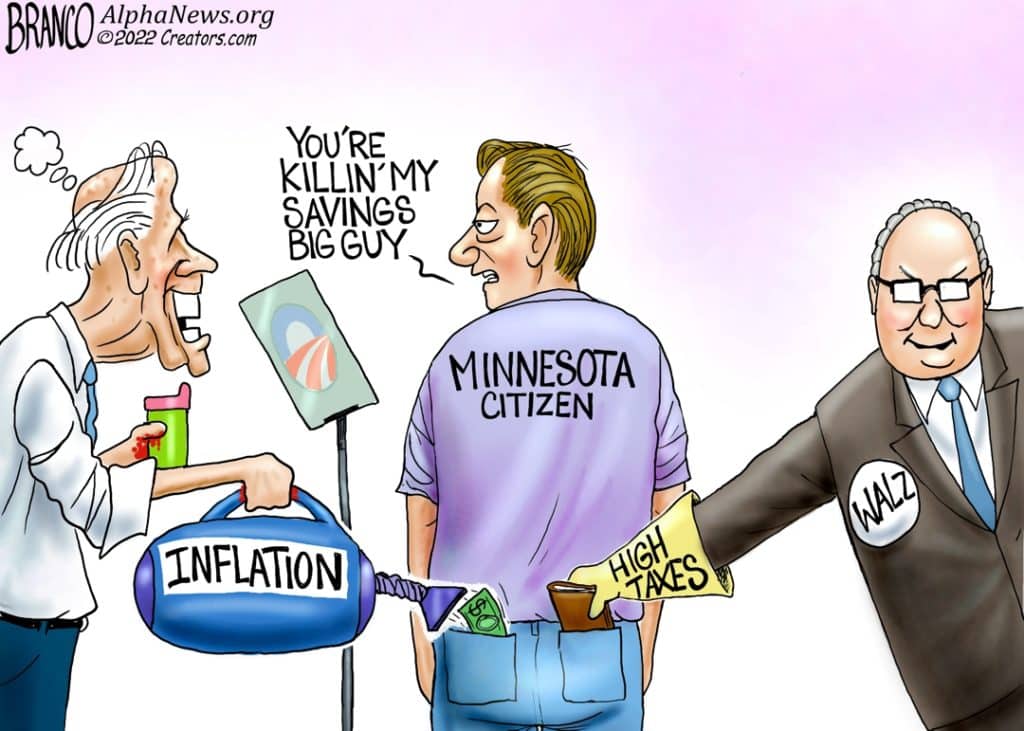 Alpha News cartoon: Pickpockets | Alpha News MN