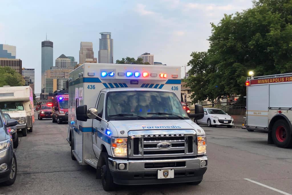 A radio and a flashlight: A paramedic's defense in an increasingly ...