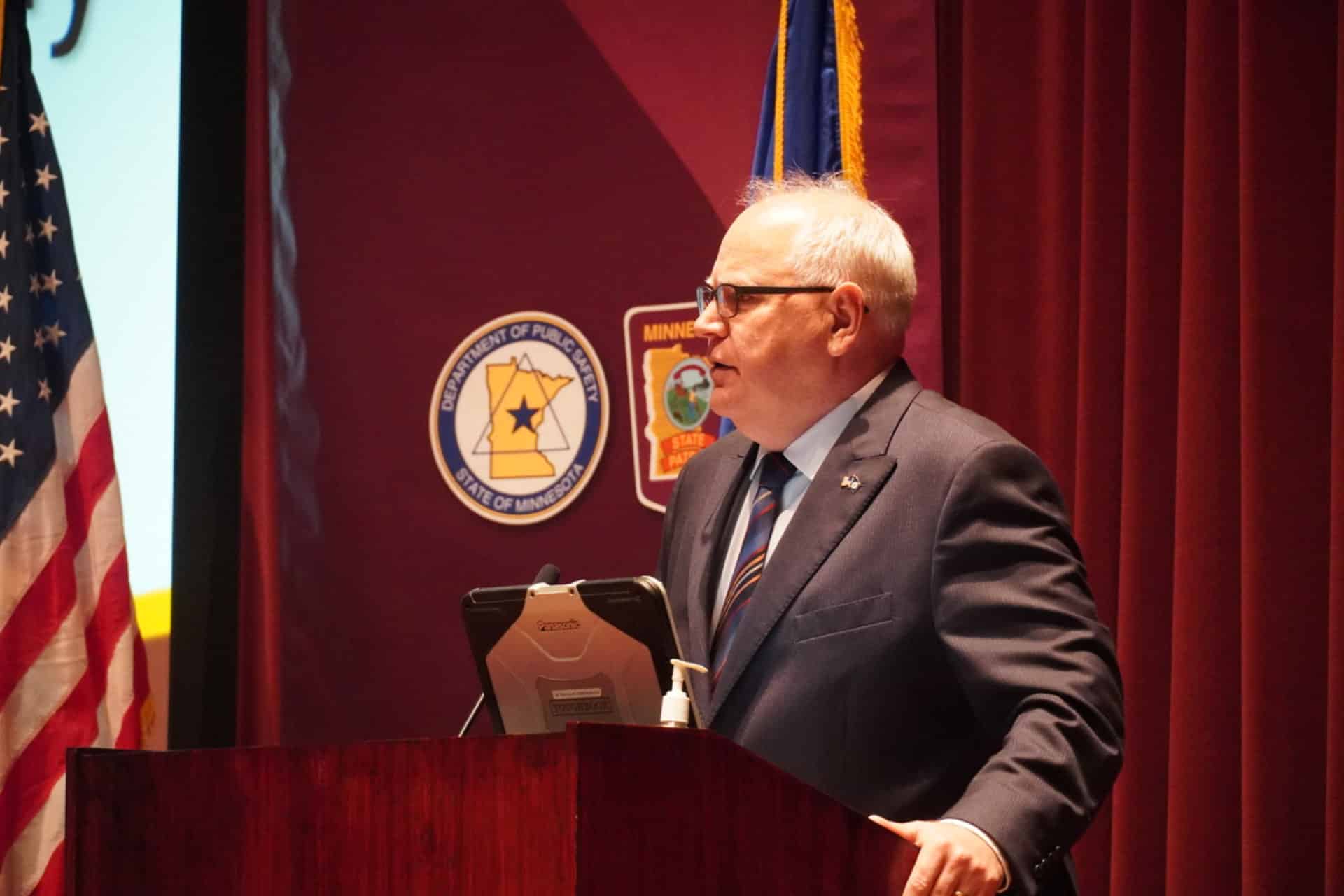 Fact check: Walz supported bill promoting 'alternatives to police ...