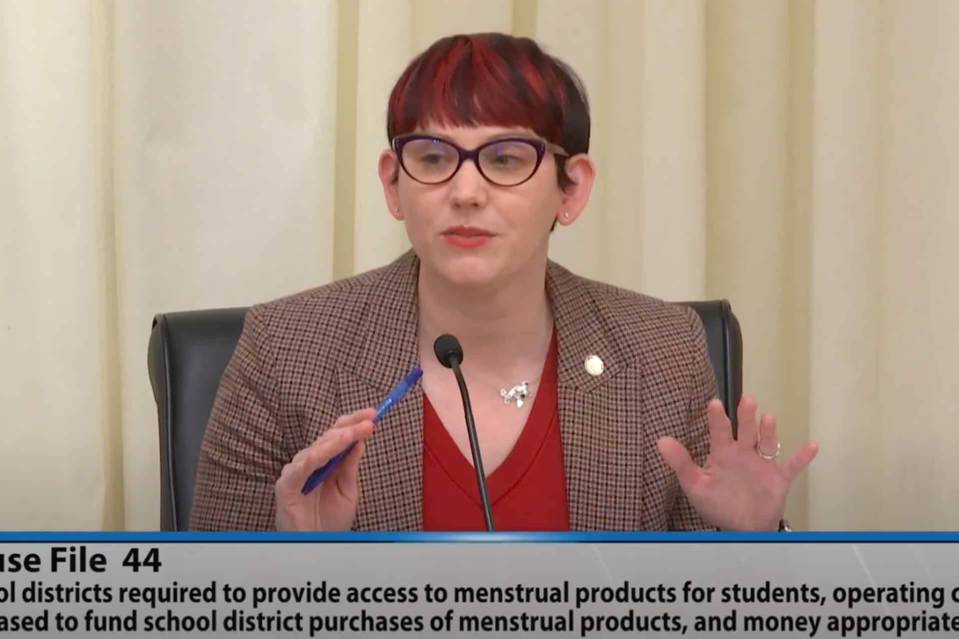 DFL legislators want menstrual products in boys' bathrooms | Alpha News MN