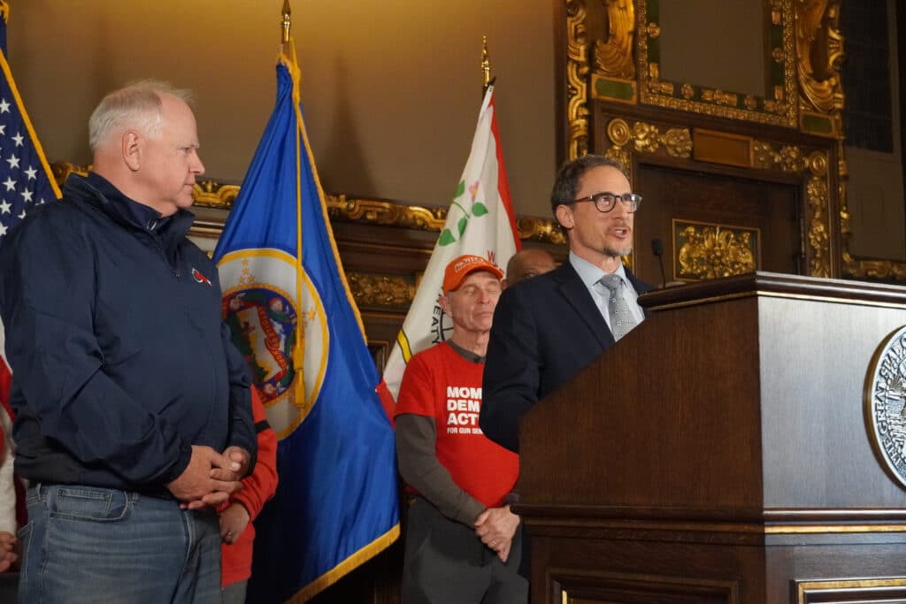 Walz, DFL legislators express confidence on gun control bills, despite ...