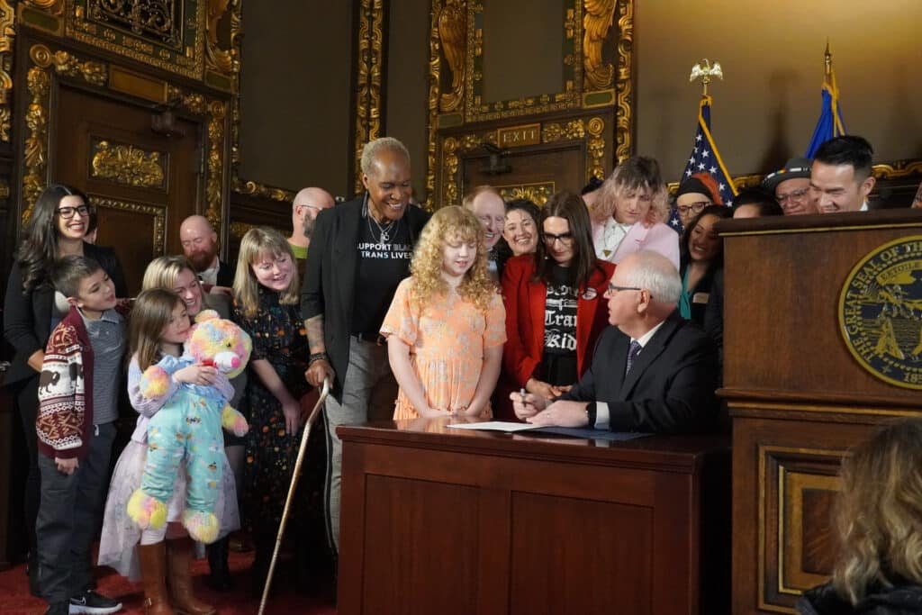 Gov. Walz signs order making state a sanctuary for 'gender transitions ...