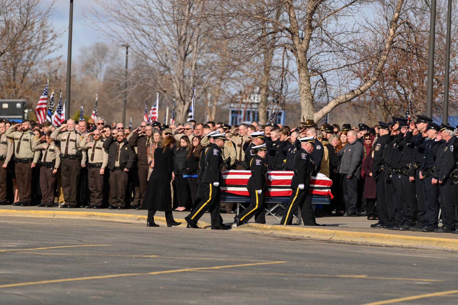 Photos: Thousands gather for Deputy Josh Owen's funeral | Alpha News MN