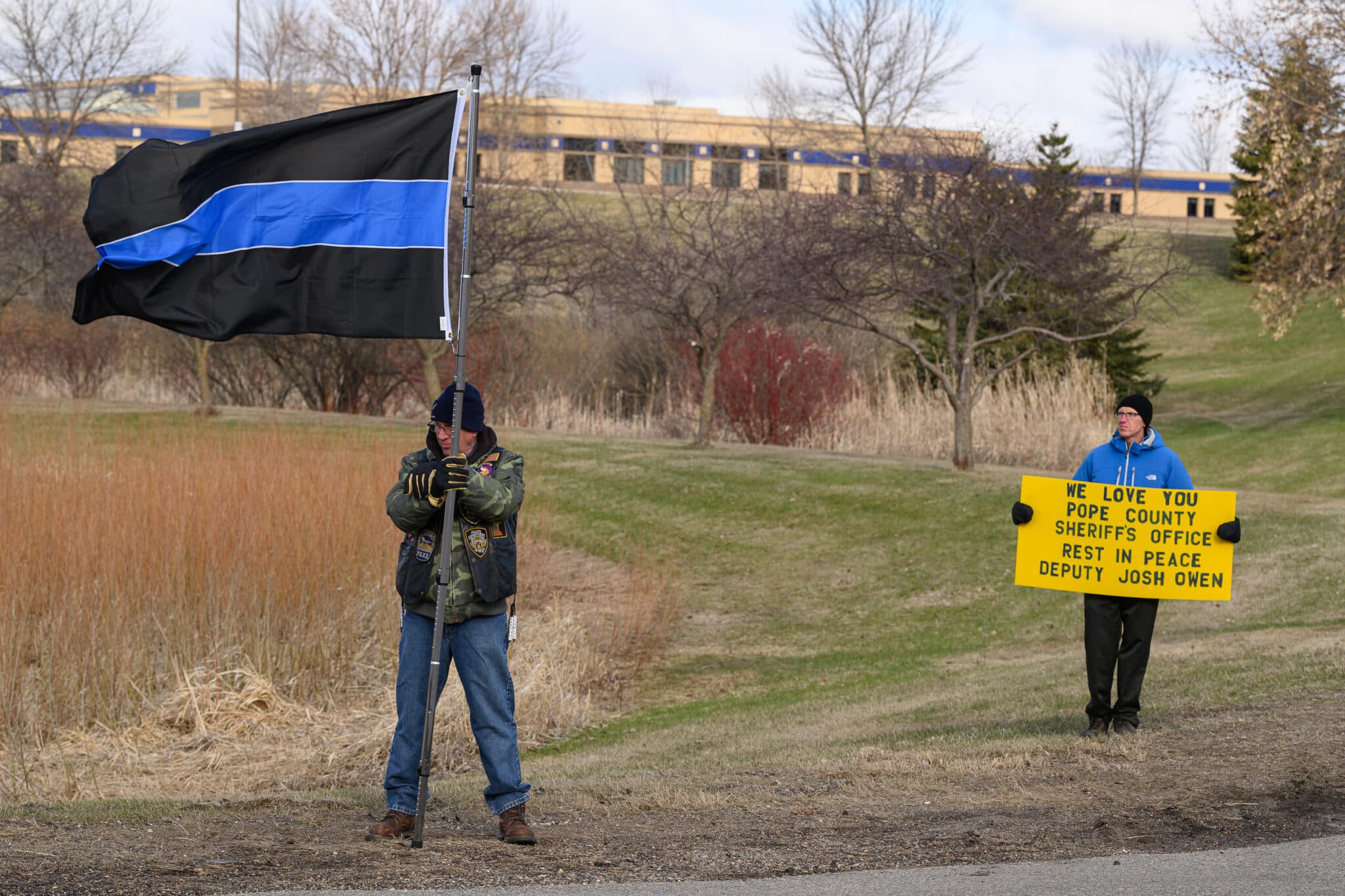 Photos: Thousands gather for Deputy Josh Owen's funeral | Alpha News MN