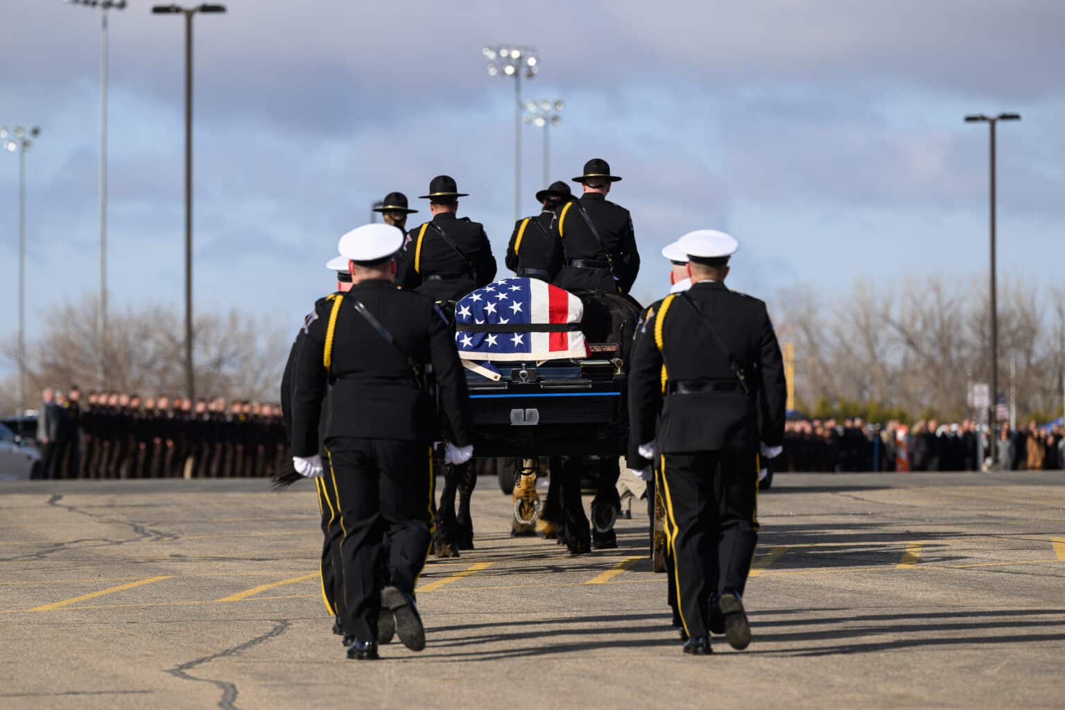 Photos: Thousands gather for Deputy Josh Owen's funeral | Alpha News MN