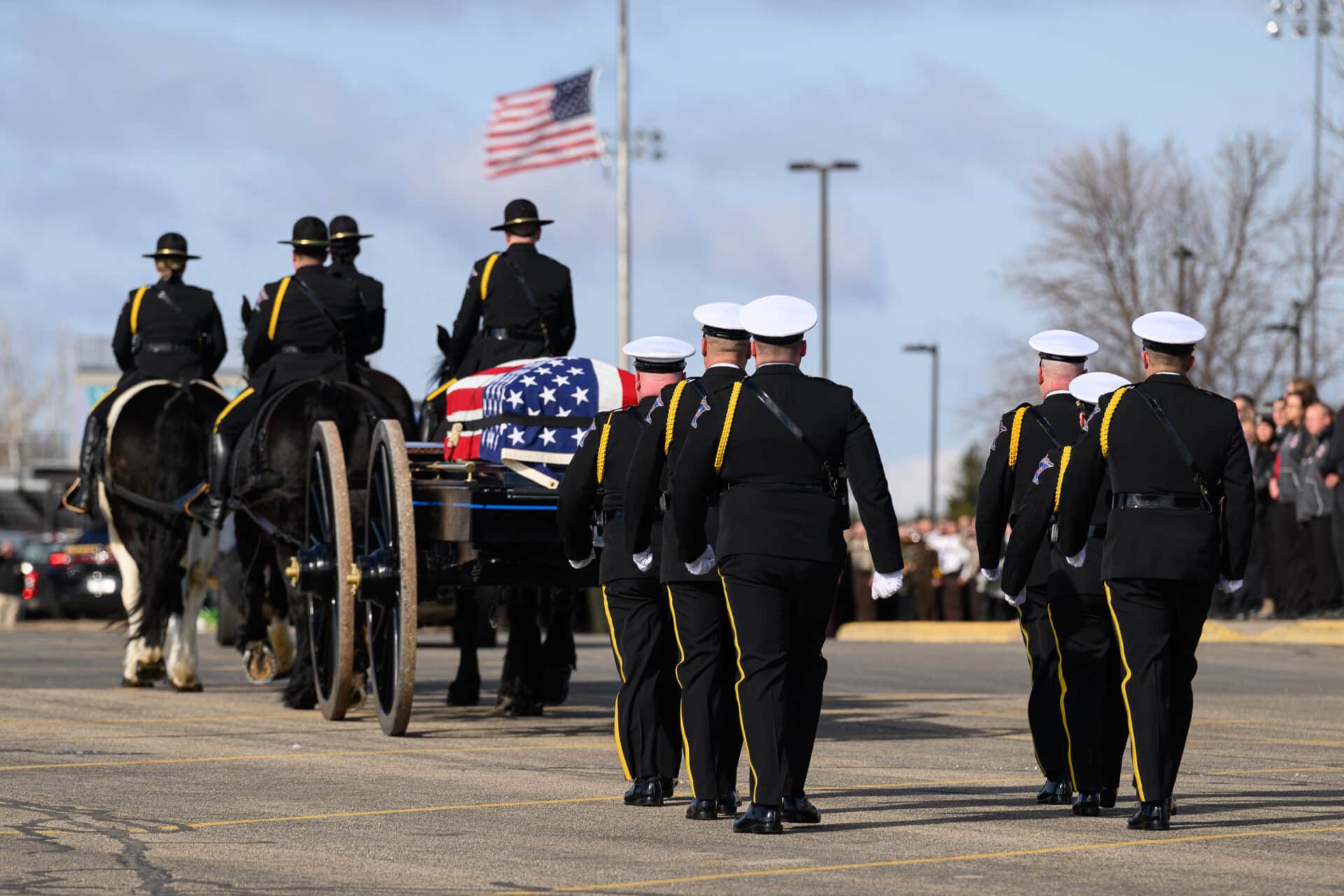 Photos: Thousands gather for Deputy Josh Owen's funeral | Alpha News MN