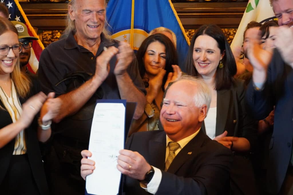 Jesse Ventura embraces spotlight at Walz weed bill signing ceremony ...