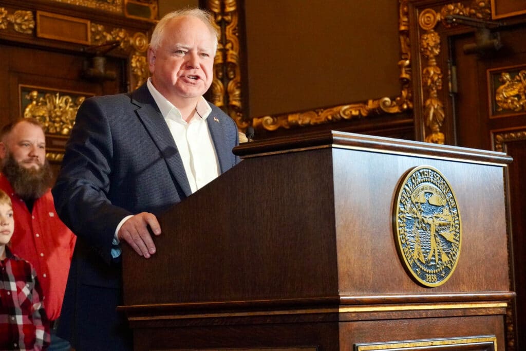 Gov. Walz 'open' to constitutional amendment on abortion - Alpha News MN