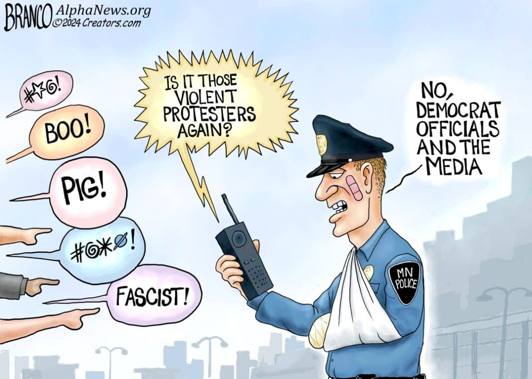 Alpha News cartoon: Under siege | Alpha News MN