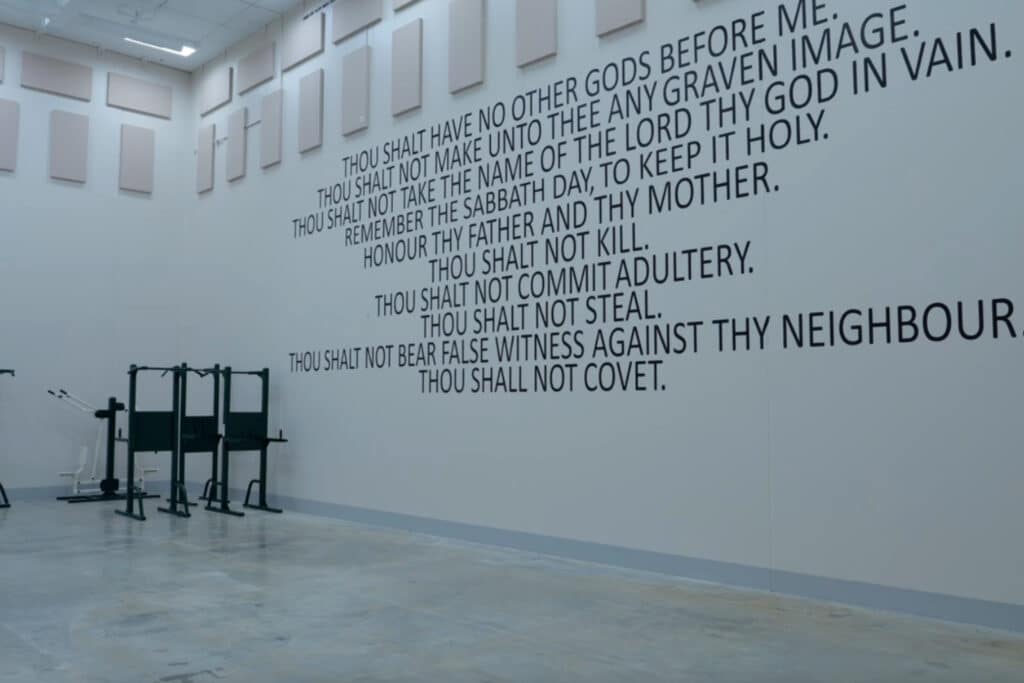 Minnesota sheriff paints over Ten Commandments mural at new county jail ...