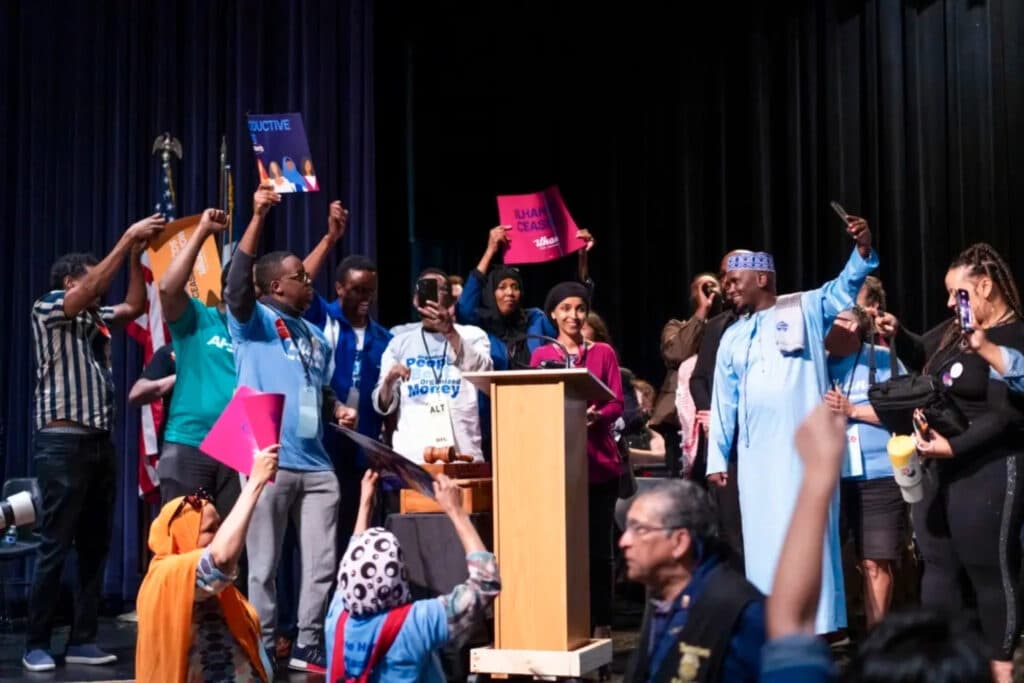 Ilhan Omar wins Democratic Party endorsement over Don Samuels | Alpha ...