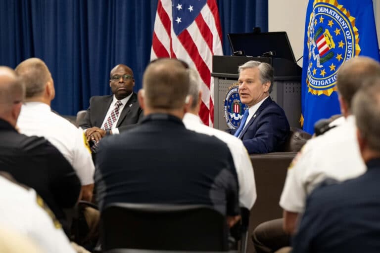 FBI chief warns of unprecedented rise in security threats