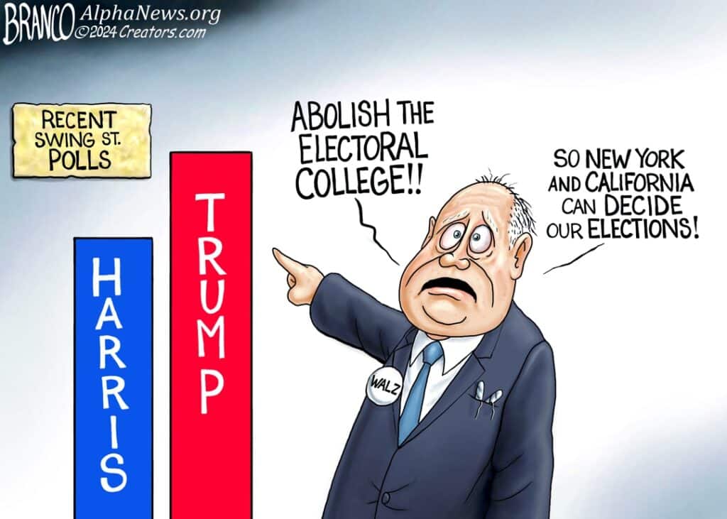 Alpha News cartoon: Governor Knucklehead