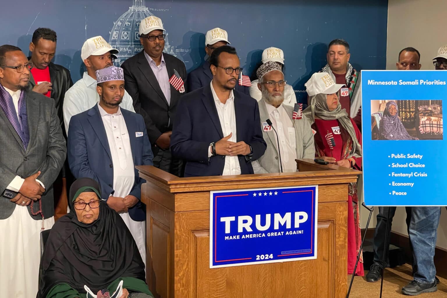 Minnesota Somali leaders endorse Trump, say Democratic Party 'left us'