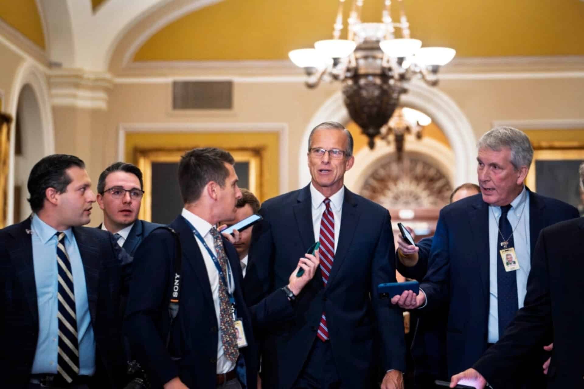 Sen. John Thune elected Senate GOP leader
