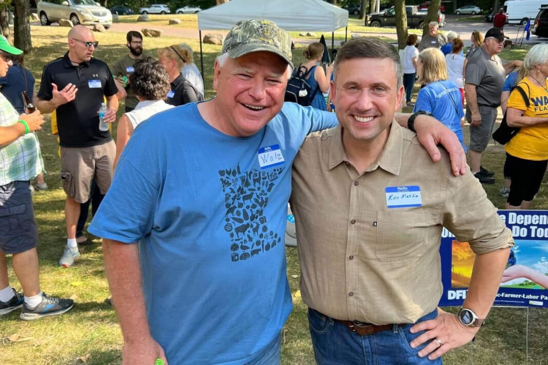 Walz declines to endorse Ken Martin in race for DNC chair