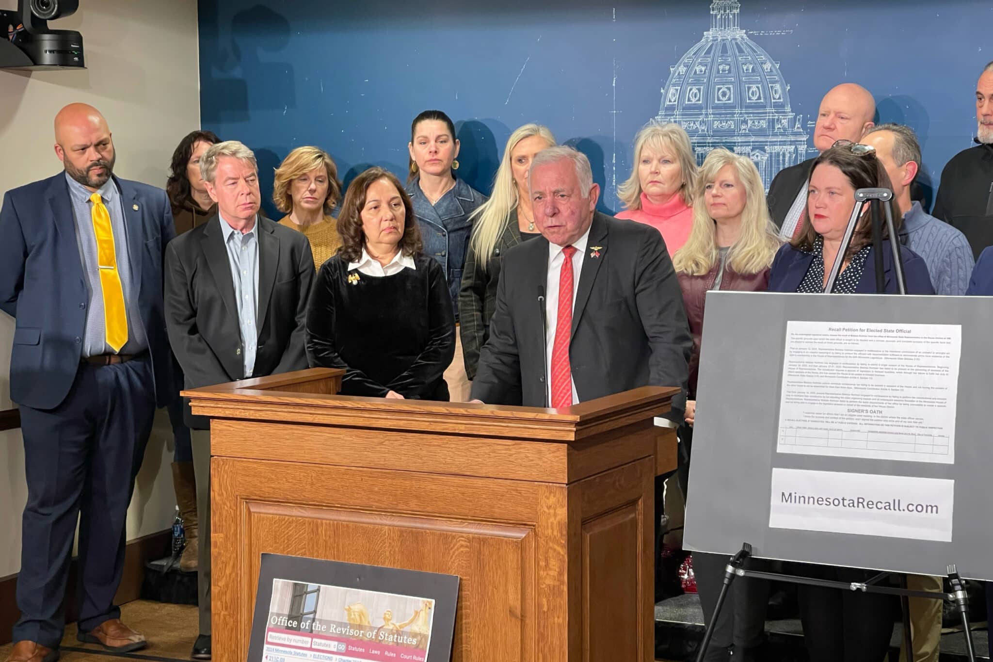 GOP begins effort to recall all 66 DFL legislators who are boycotting ...