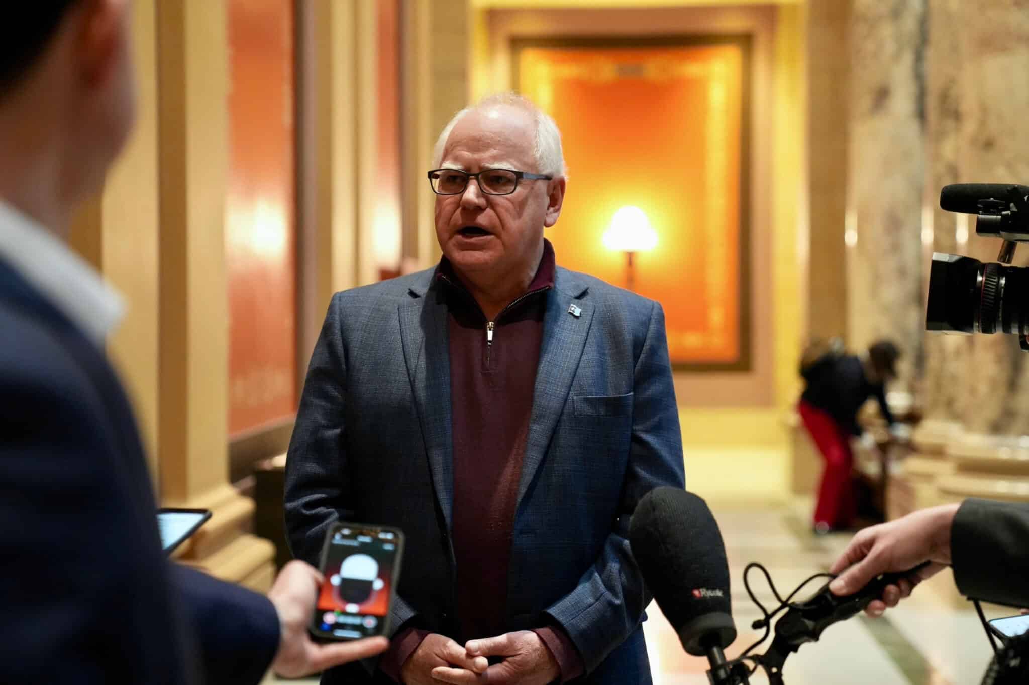 Walz tells South Dakota reporter he won't run for White House in 2028