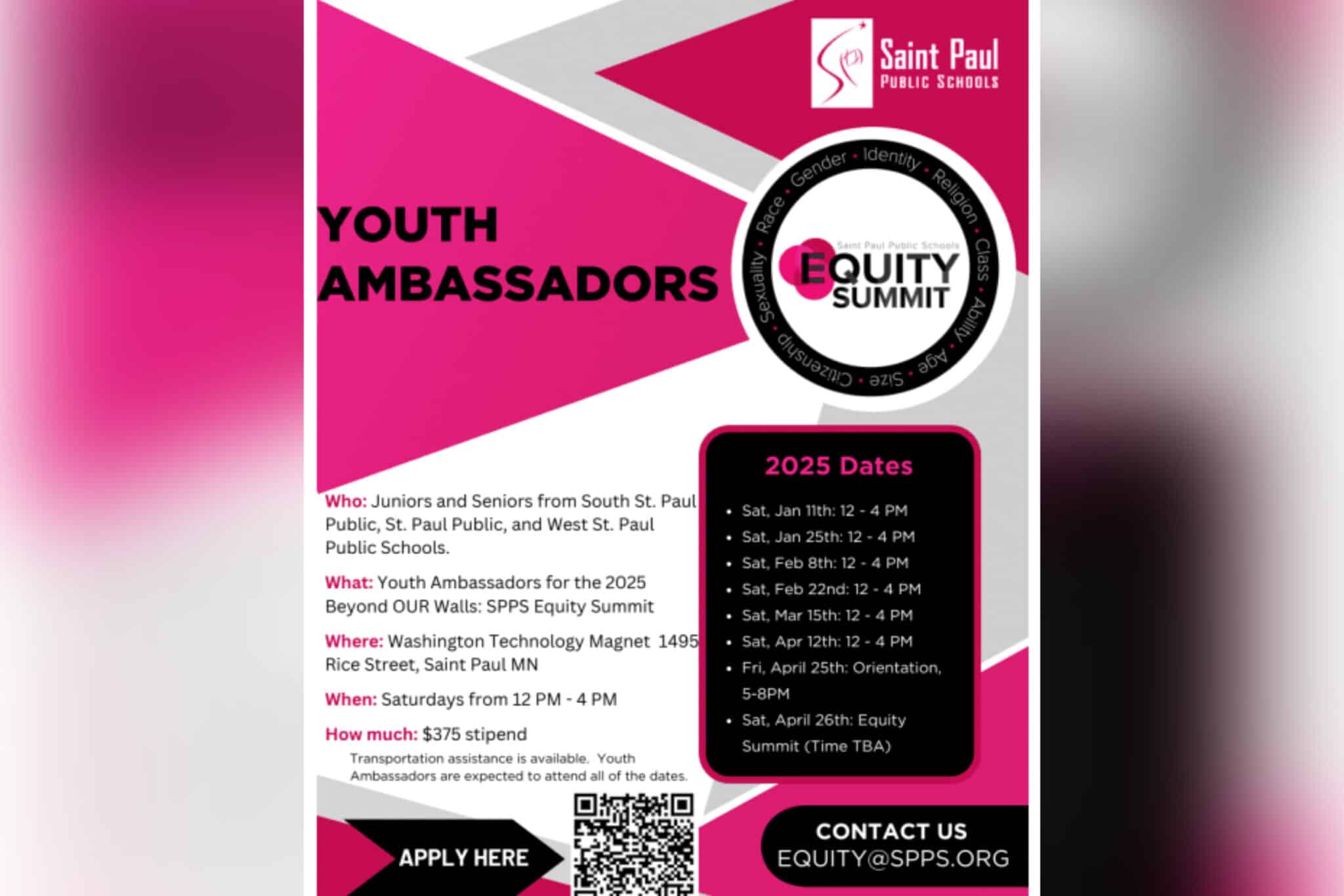 St. Paul Public Schools hosting 'Equity Summit' for students to discuss ...