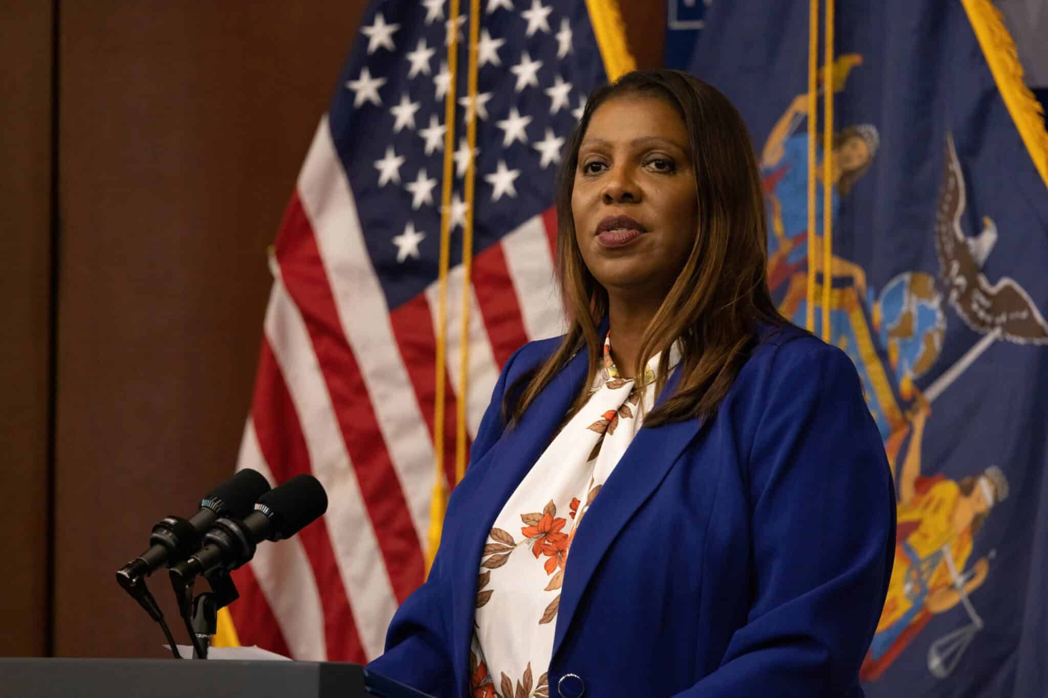 New York Attorney General Letitia James referred to DOJ for potential ...
