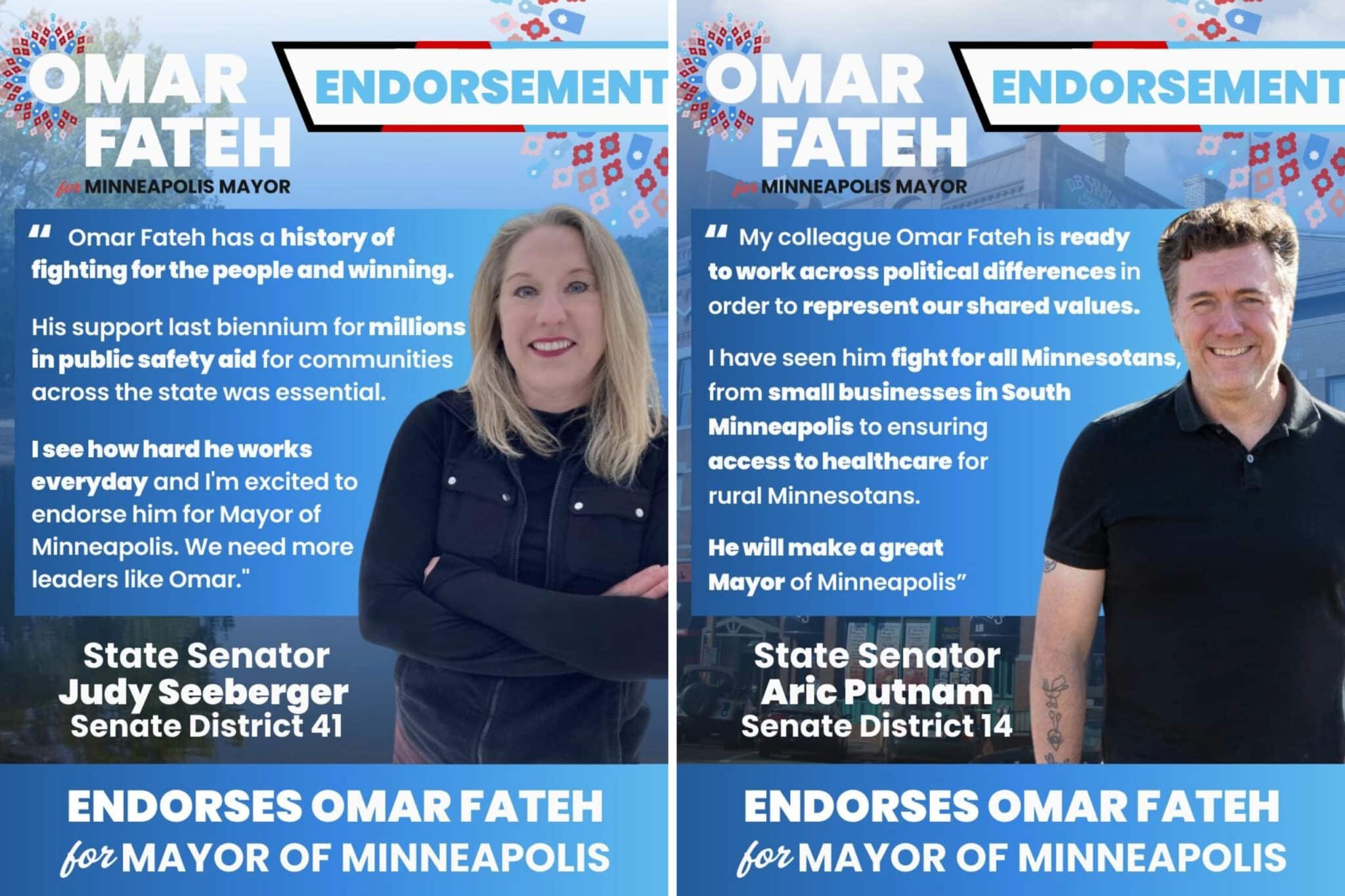 Swing-district Democrats endorse socialist Omar Fateh for Minneapolis mayor