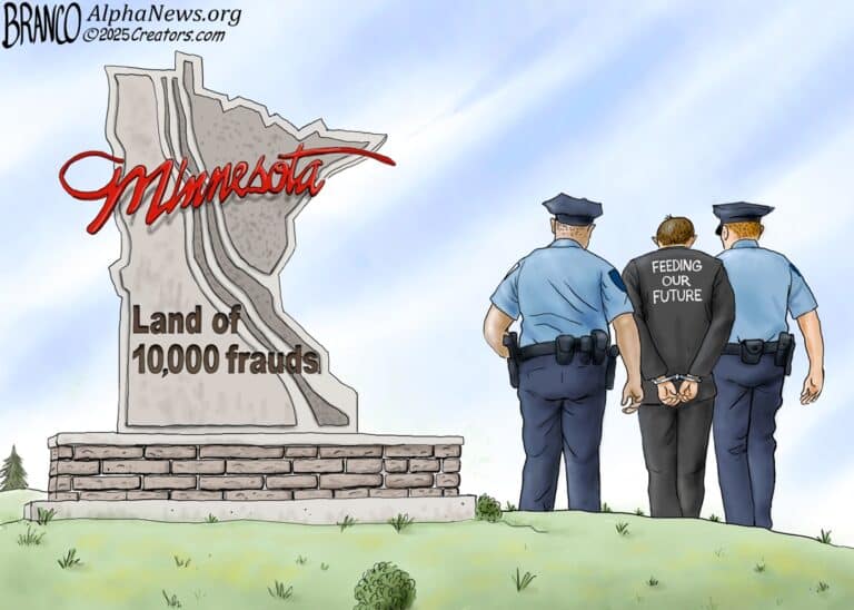 Alpha News cartoon: Frauding Our Future | Alpha News MN
