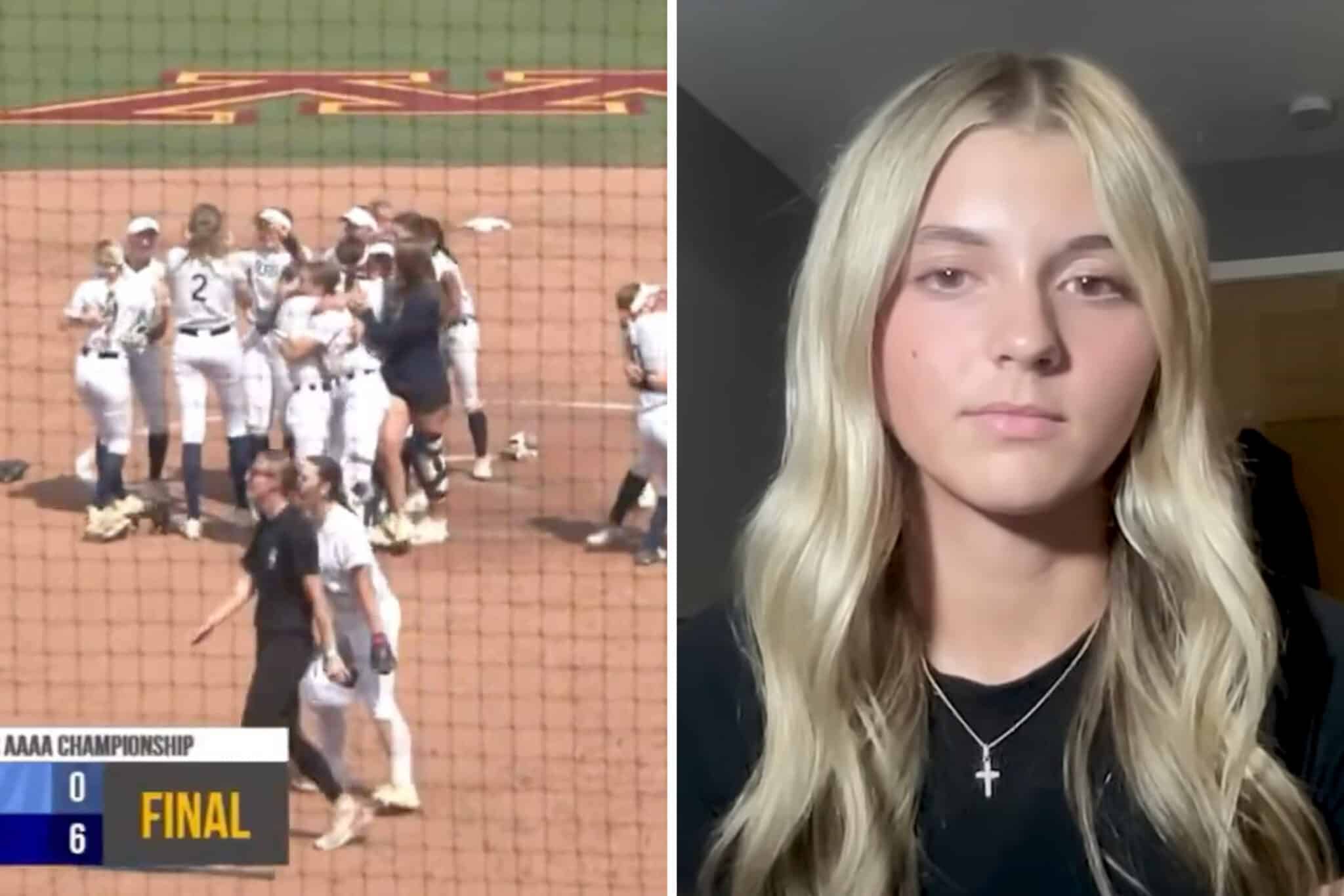 EXCLUSIVE: Minnesota softball player 'cheated out of' state tournament ...