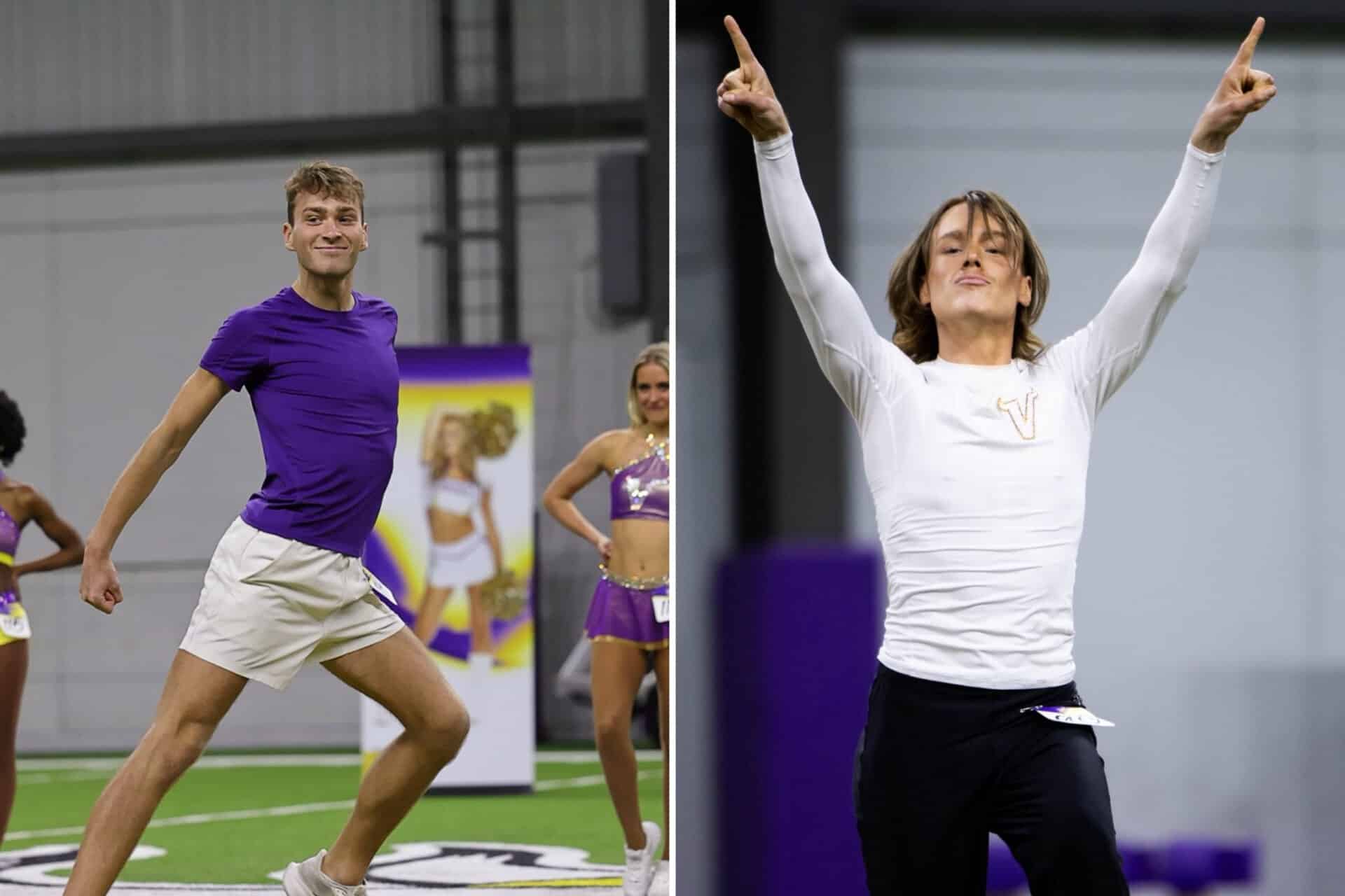 Vikings face backlash after male cheerleaders announced for football season