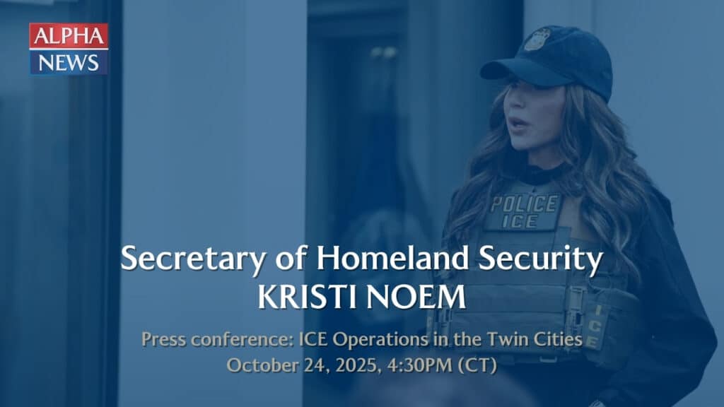 LIVE: Homeland Security Secretary Kristi Noem holds a press conference ...