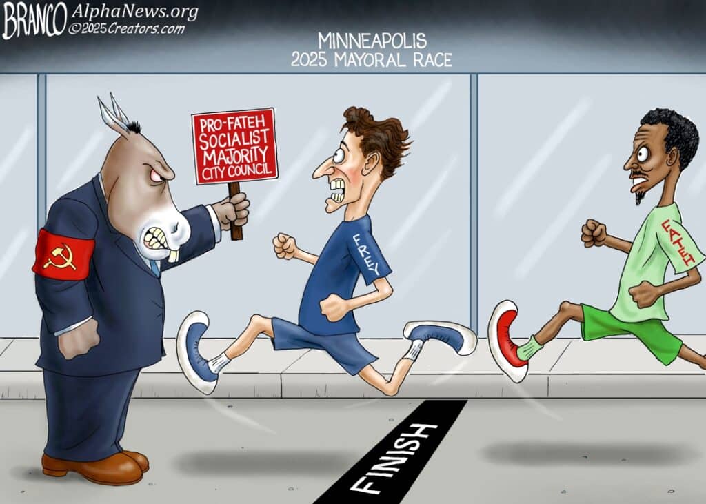 Alpha News cartoon: The finish line | Alpha News MN