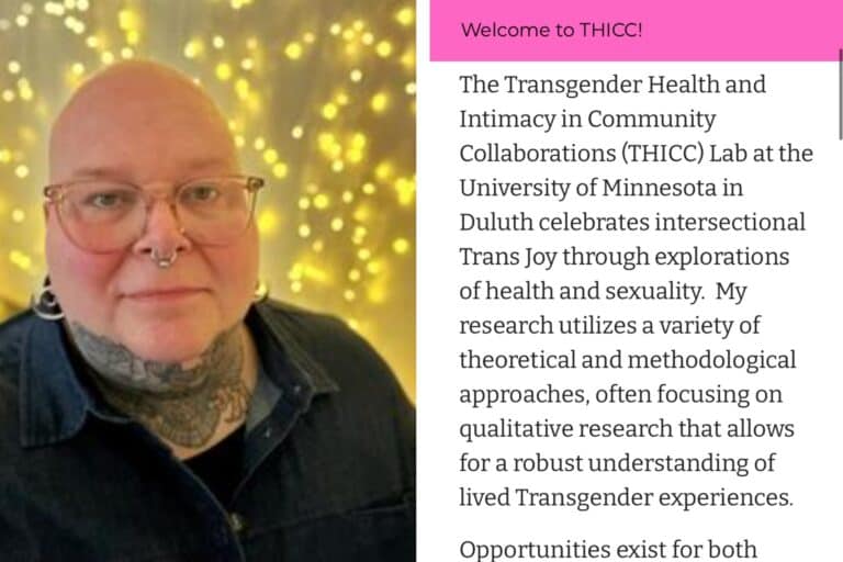 University of Minnesota professor runs 'THICC lab' to research 'lived ...