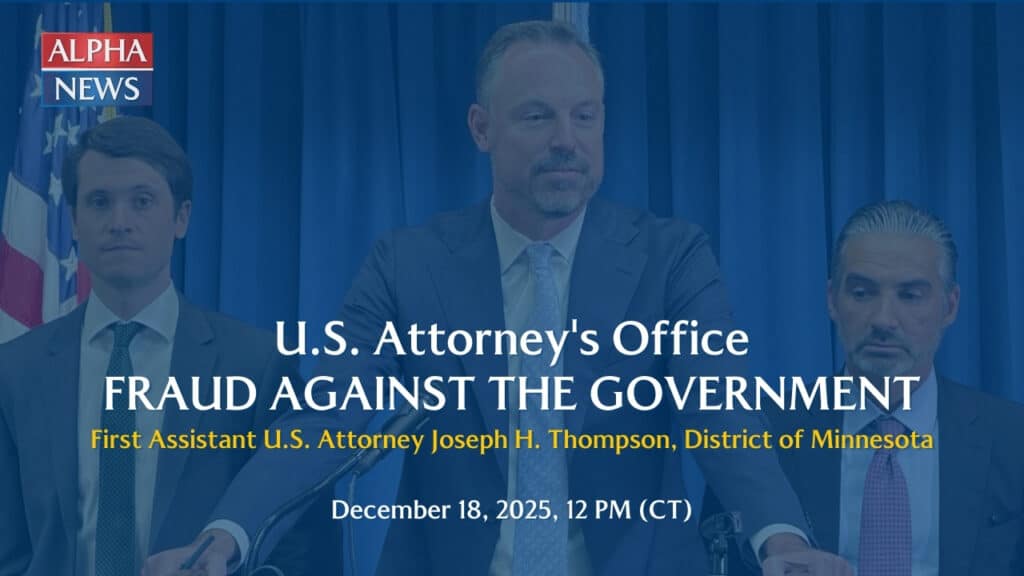 LIVE: First Assistant US Attorney Joe Thompson provides major update on ...