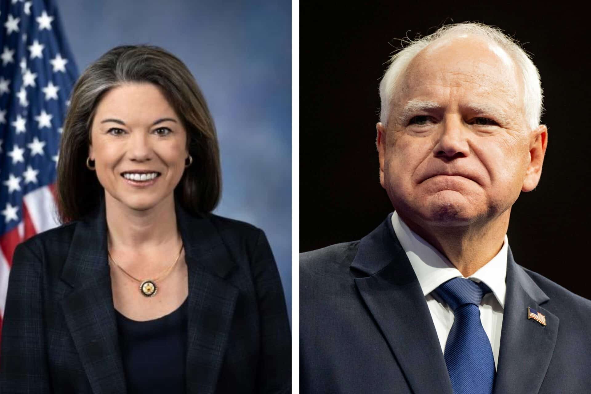 Senate hopeful Angie Craig praises Tim Walz after fraud engulfed state ...