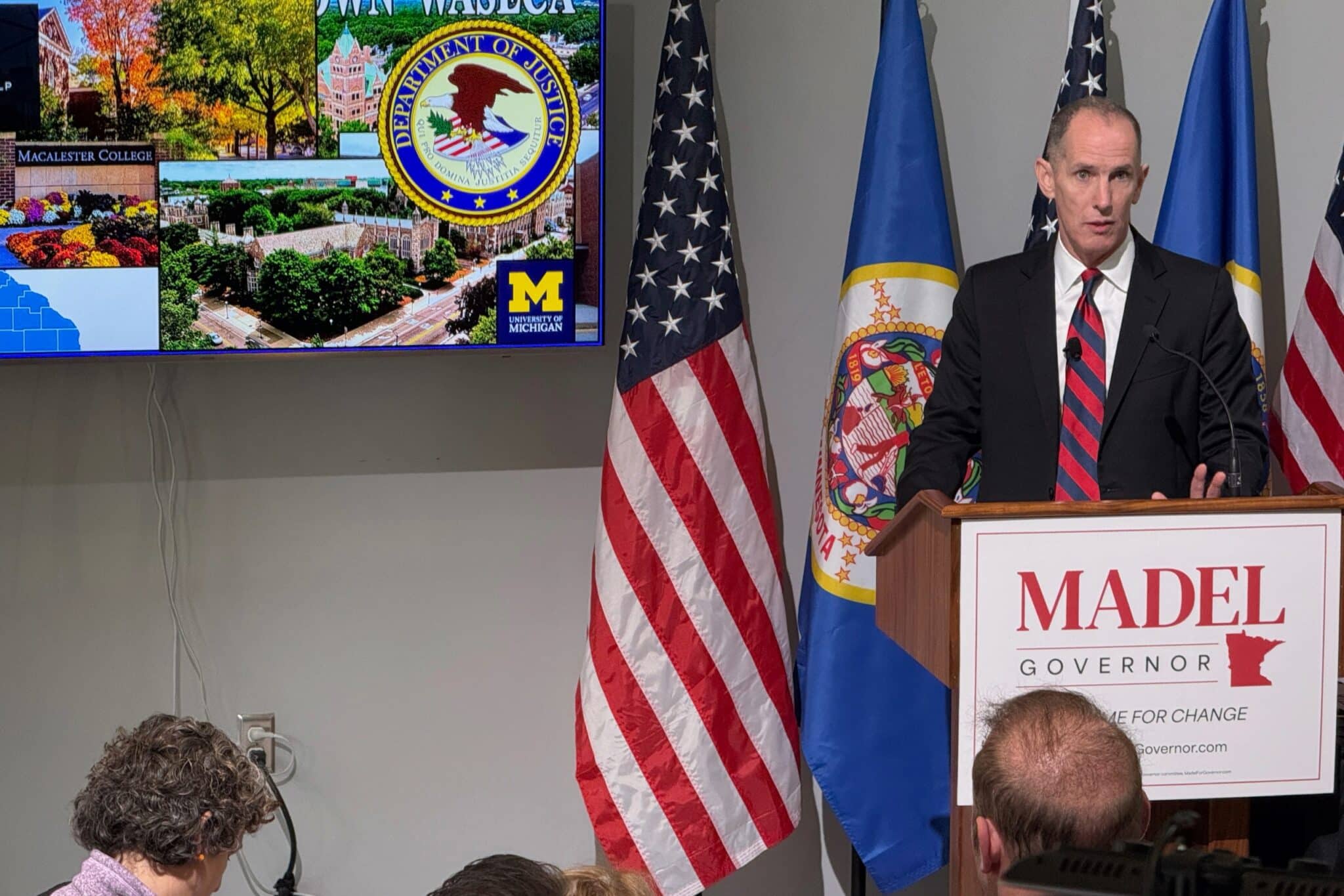 Attorney Chris Madel announces Republican campaign for governor of ...