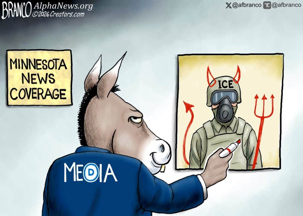 Alpha News Cartoon: Media hacks | Alpha News MN