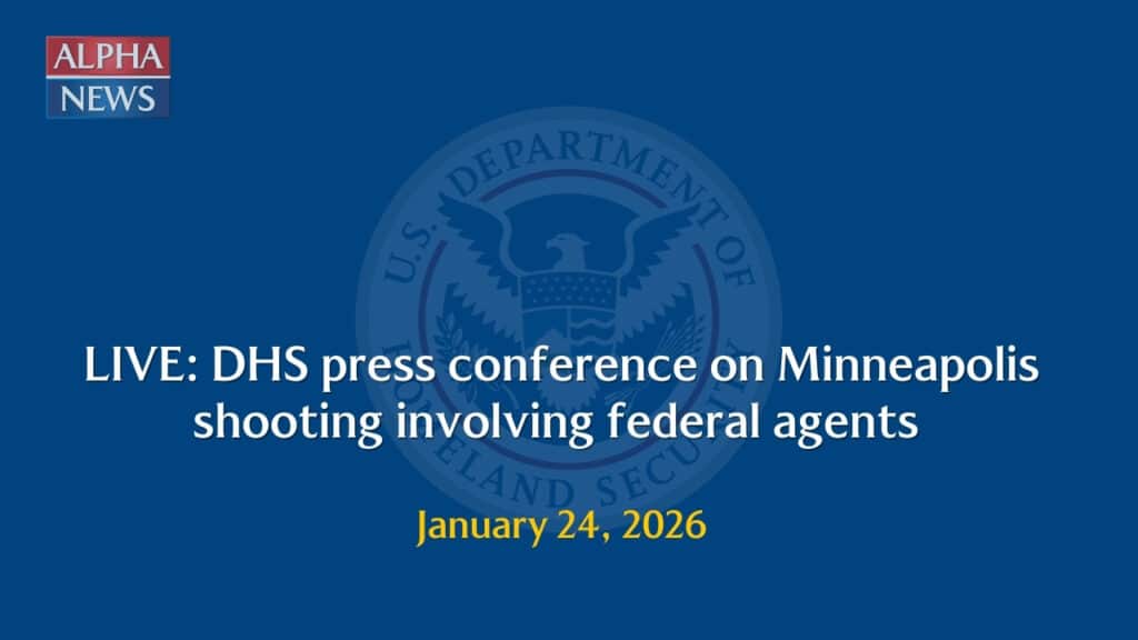LIVE: DHS press conference on Minneapolis shooting involving federal ...