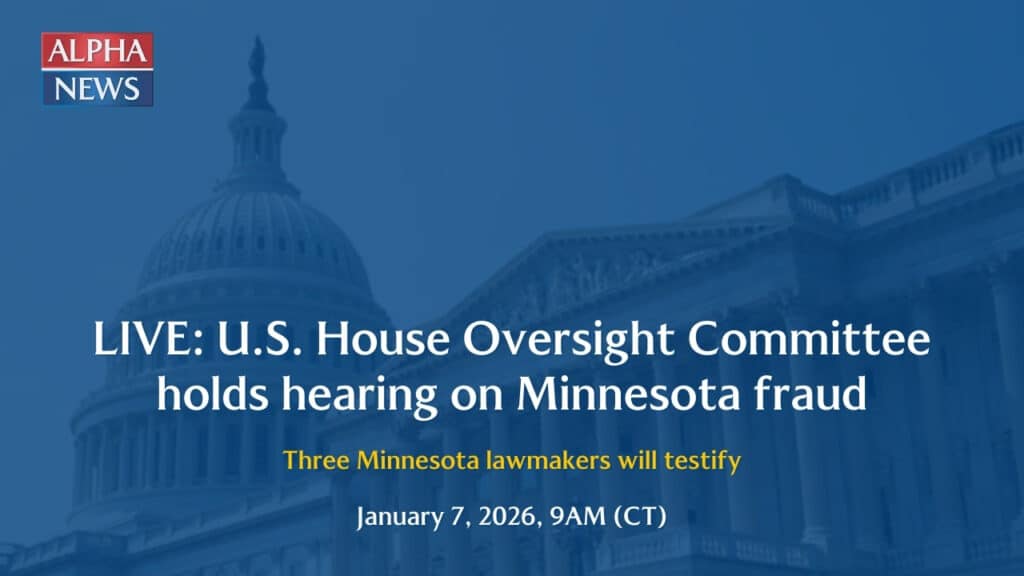 LIVE: U.S. House Oversight Committee holds hearing on Minnesota fraud ...