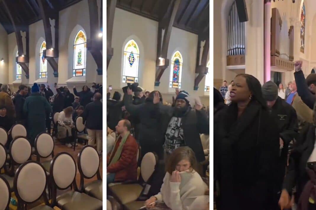 'Utterly despicable': Anti-ICE mob storms St. Paul church, shuts down ...