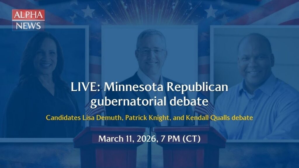 LIVE: Minnesota Republican gubernatorial debate - Alpha News MN