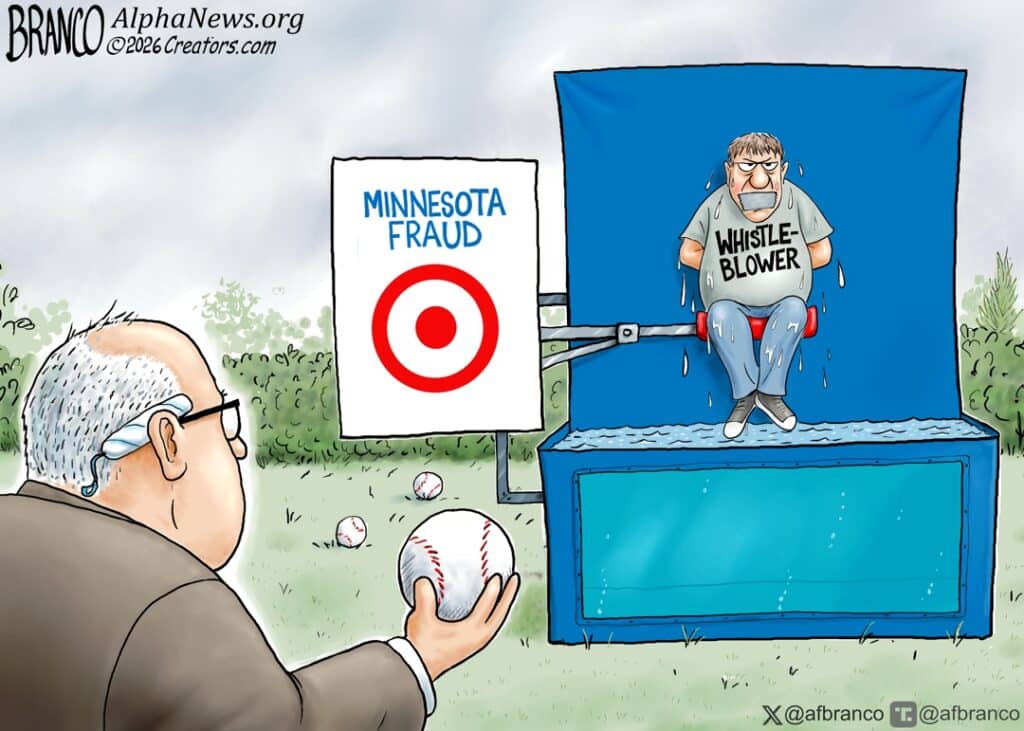 Alpha News cartoon: Target acquired | Alpha News MN