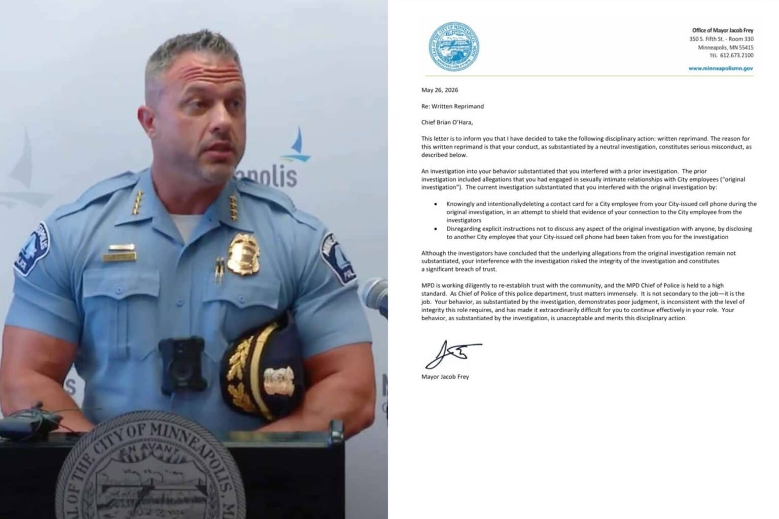Minneapolis Police Chief Brian O'Hara resigns | Alpha News MN