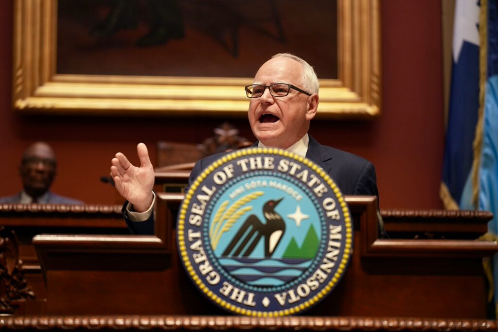 Gov Tim Walz Appears To Suggest That Dfl Could Gerrymander Minnesota 2101