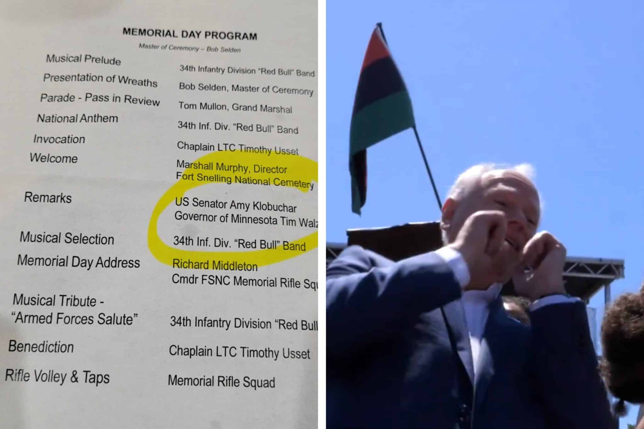 SCOOP: Walz a no-show for Fort Snelling Memorial Day ceremony but makes ...