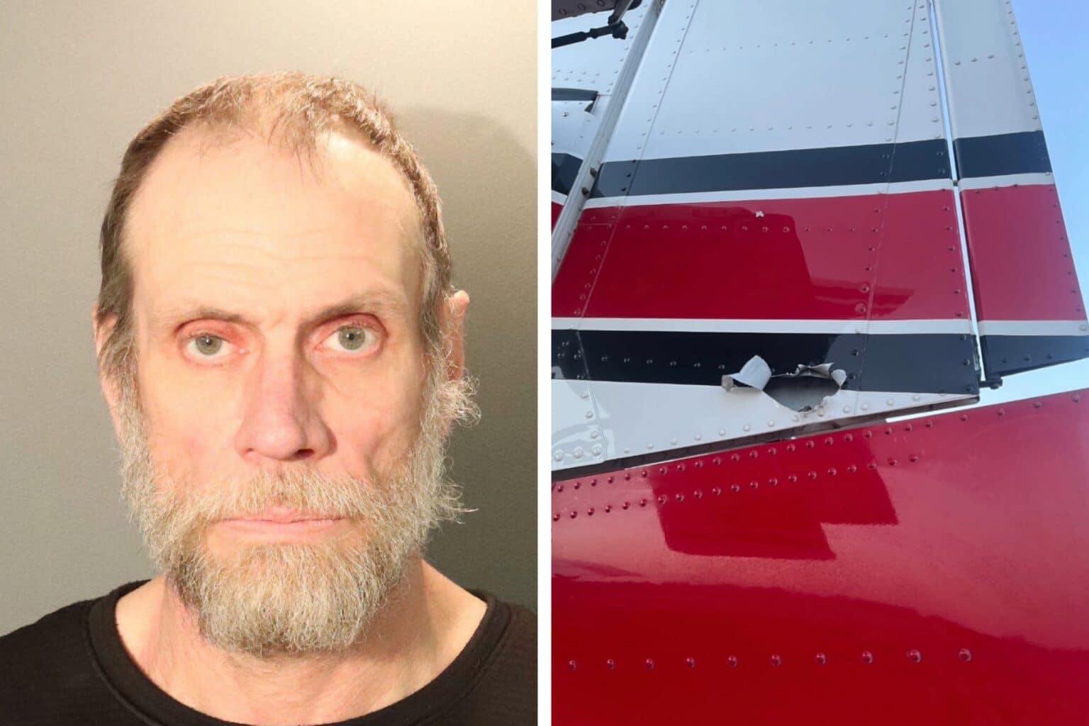 Man arrested after allegedly shooting at firefighting plane in northern ...