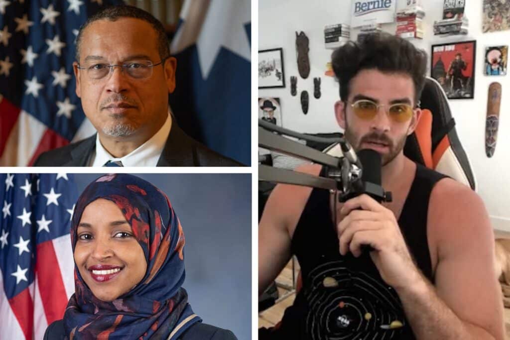 Omar, Ellison appeared on show of controversial streamer who once said ...