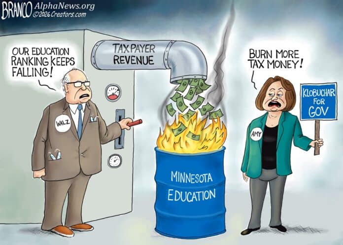 Alpha News cartoon: Feeling the heat | Alpha News MN